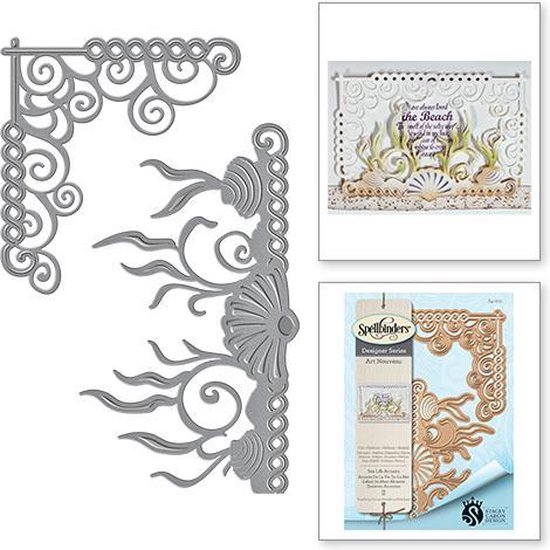 Spellbinders - Stacey Caron - Shapeabilities - Sea Life Accents Die. S4 ...