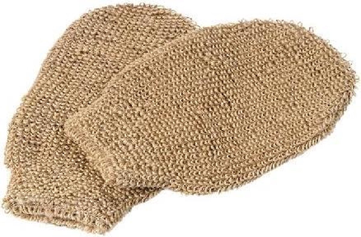 Scrub en Massagewant jute | bol.com