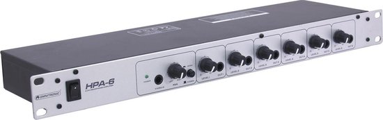 OMNITRONIC HPA-6 Headphone Amplifier | bol