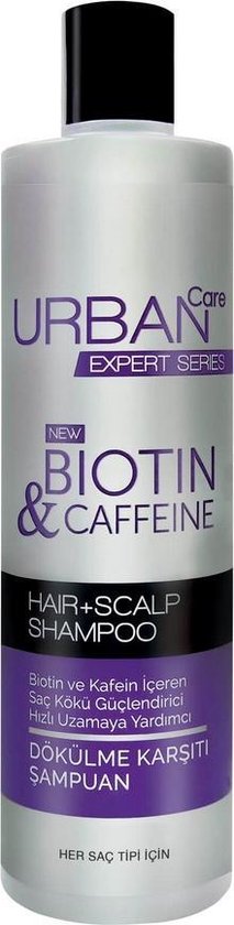 URBAN CARE Expert Biotin & Caffein Hair+Scalp Shampoo 350ML | bol