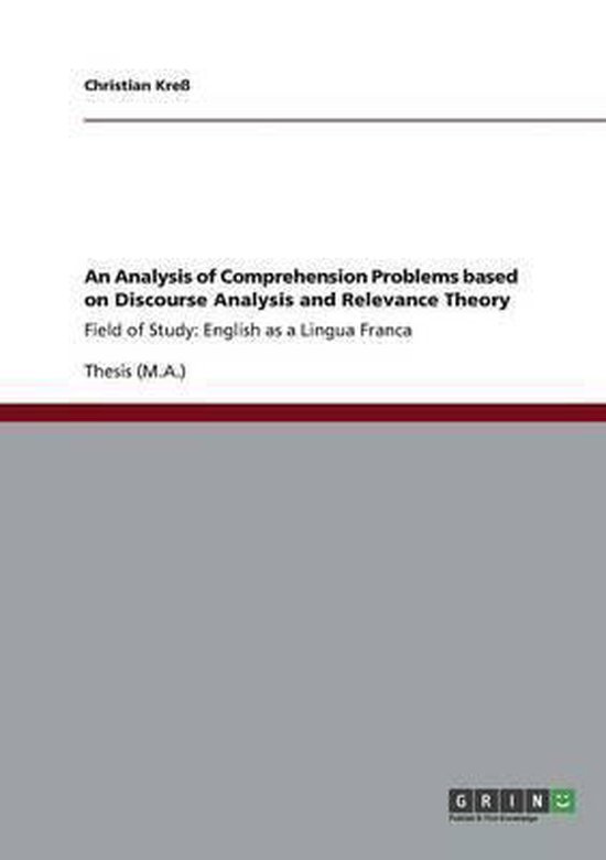 An Analysis of Comprehension Problems Based on Discourse Analysis and ...