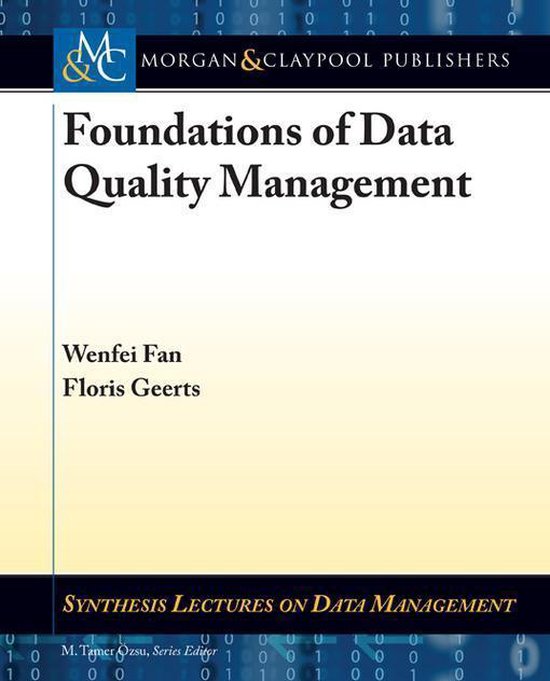 Foundations of Data Quality Management (ebook), Fan, Wenfei ...