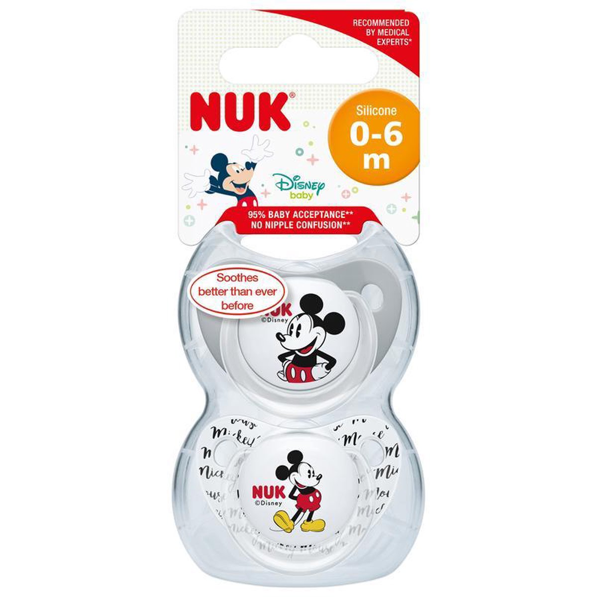 Disney Pacifier Mickey Mouse 0-6 mois | bol.com