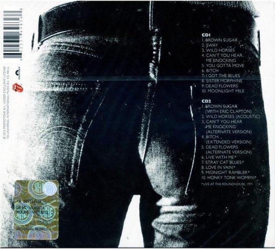 The Rolling Stones - Sticky Fingers (Deluxe Edition), The Rolling ...