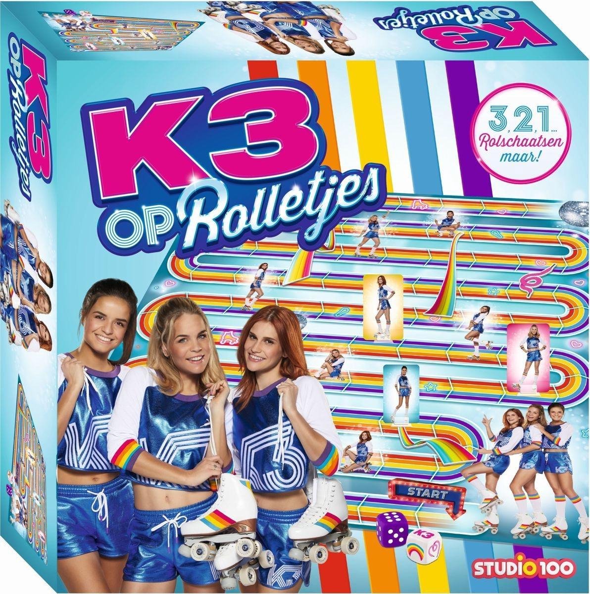 K3 Bordspel - Op rolletjes - 2 tot 4 spelers | Games | bol.com