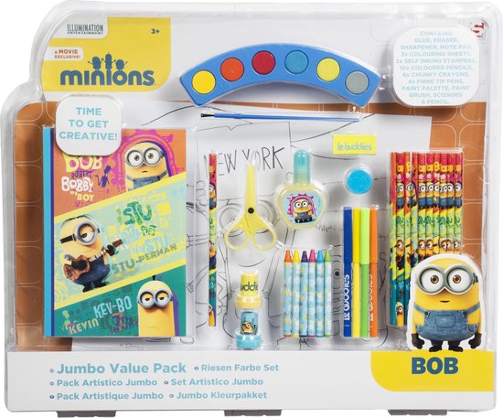 Minions Jumbo Kleurpakket | bol