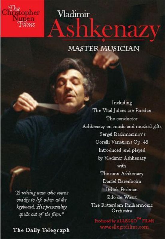 Vladimir Ashkenazy - Master Musicia (Dvd) | Dvd's | bol
