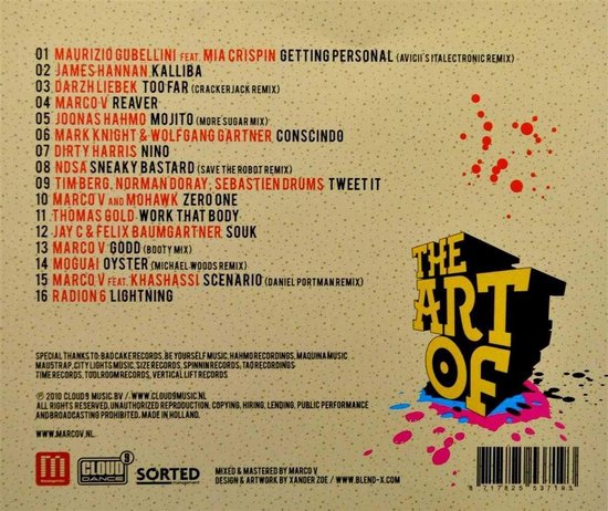 Marco V - The Art Of, Marco V | Muziek | bol