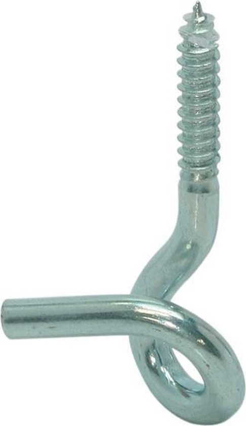 Gb Schroefhaak met borst zwaar 100 x 20mm diameter 8.85mm EV 80050001 ...