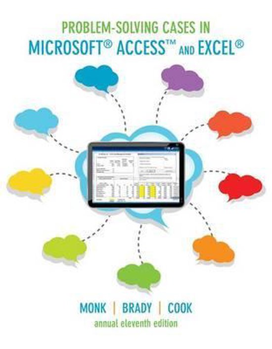 Problem Solving Cases In Microsoft Access And Excel 9781133628378 Ellen Monk Boeken