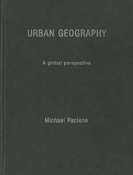 Urban Geography, Michael Pacione | 9780415191951 | Boeken | bol
