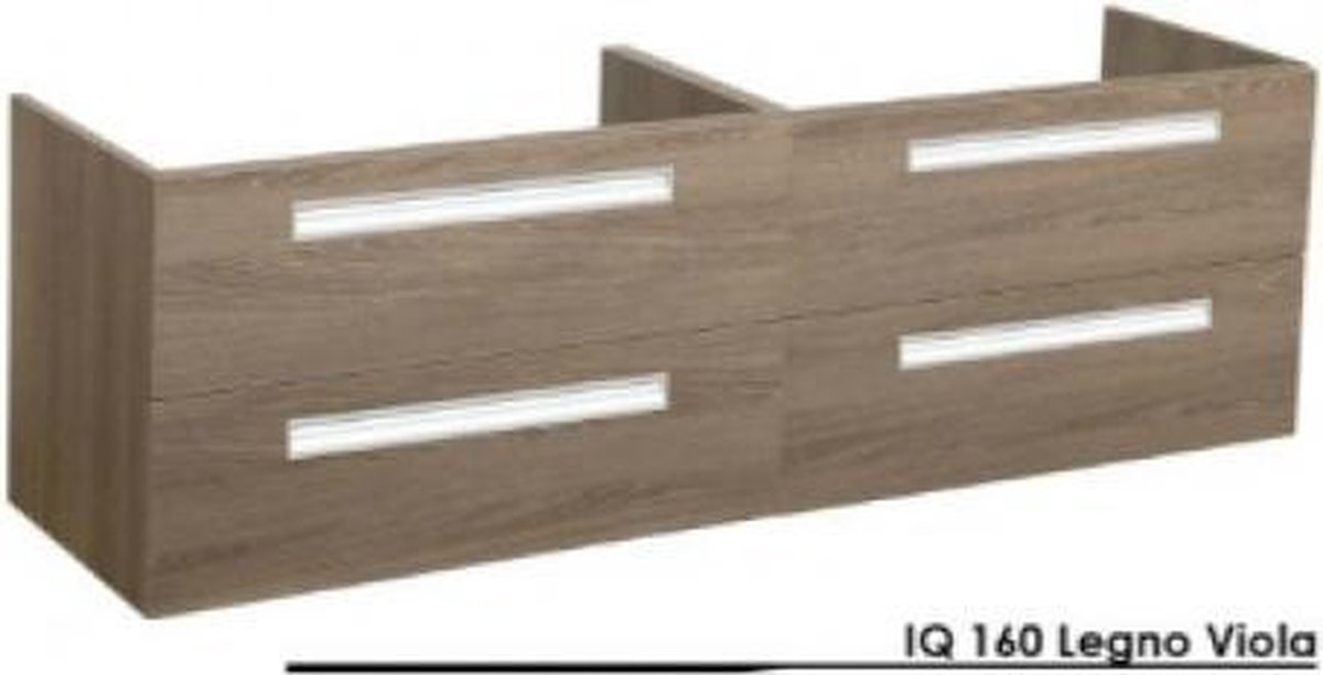 Badkamermeubel Cabana IQ 160 Legno Viola | bol.com