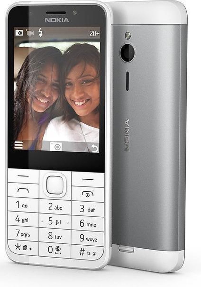 Nokia 230 Dual-SIM light silver | bol.com