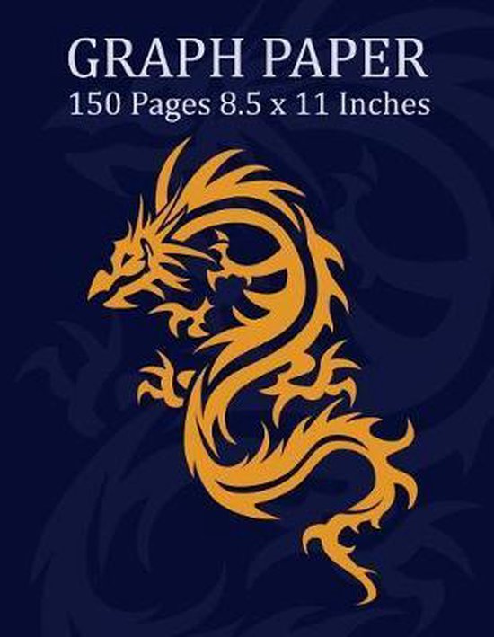 Graph Paper, Blank Sheet Dragon Notebooks | 9781796803174 | Boeken ...