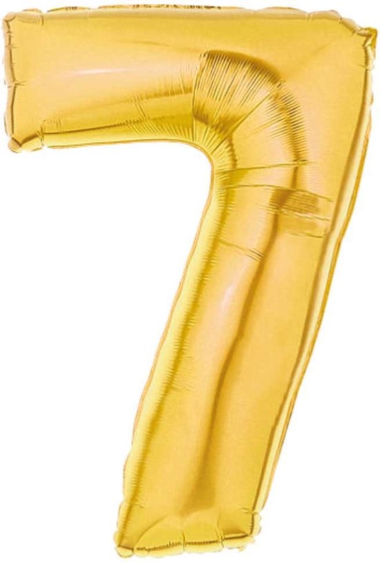 40V Shape Nummer 7 Goud /stk | bol.com