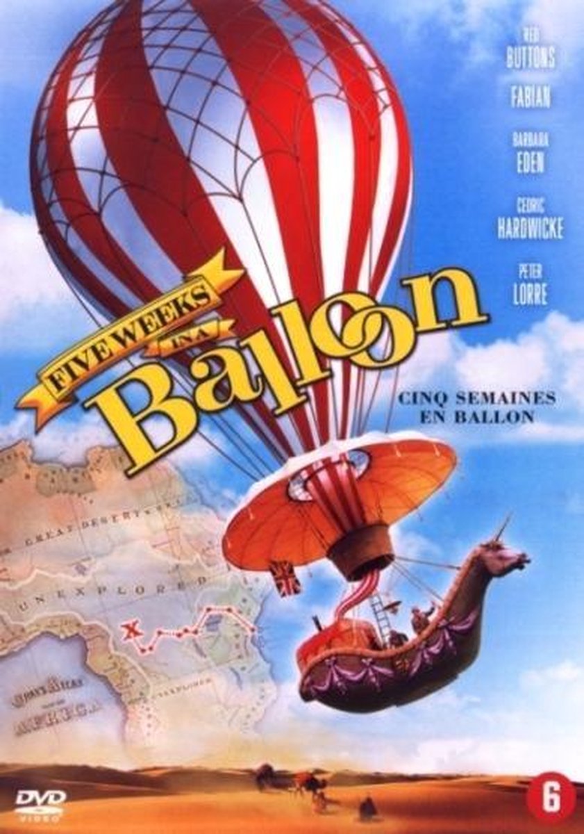 Five Weeks In A Balloon (Dvd), Barbara Eden | Dvd's | bol
