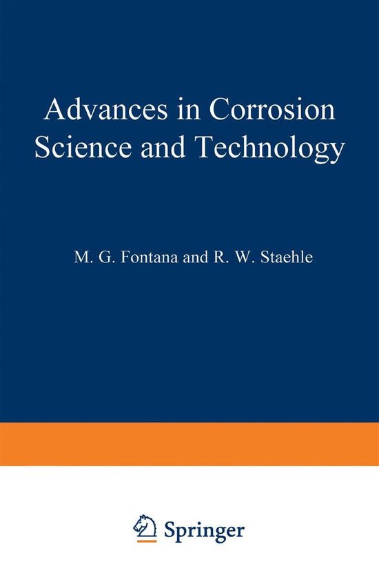 Advances in Corrosion Science and Technology 2 - Advances in Corrosion Science and... | bol.com