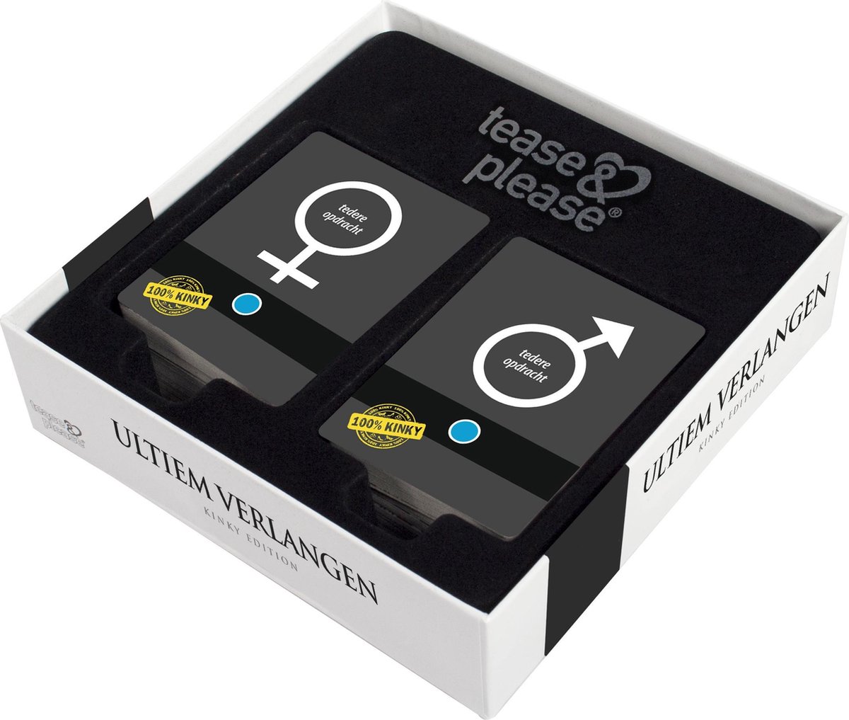 Tease & Please Ultiem verlangen 100% Kinky - Rood - Erotisch Bordspel | bol