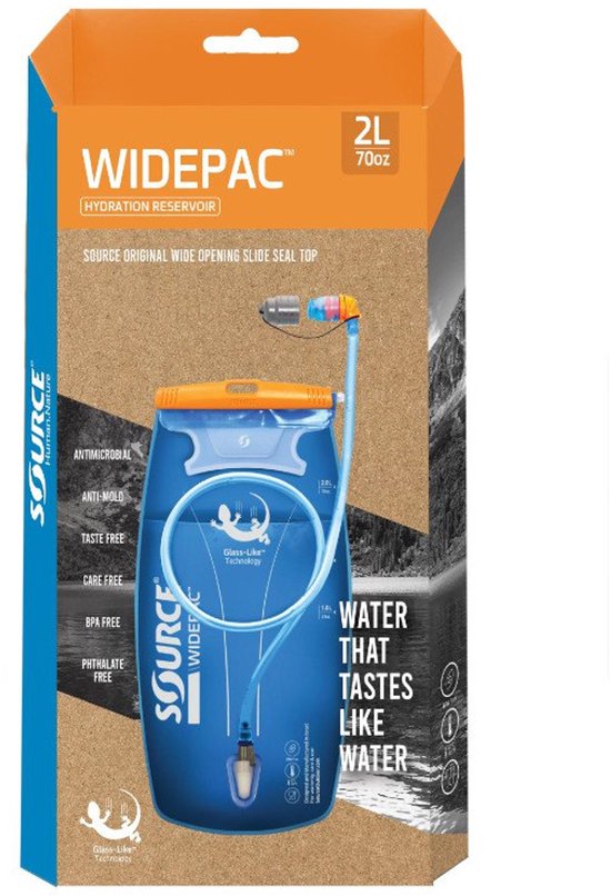 Source drinksysteem Widepac Hydration System 23 - 1.5L - Alpine Blauw | bol