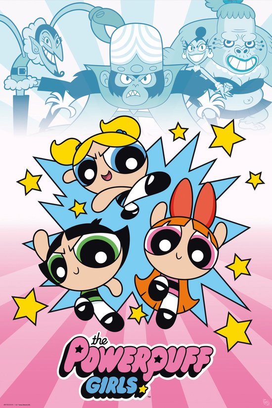 Poster Powerpuff Girls vs Villains 61x91,5cm | bol
