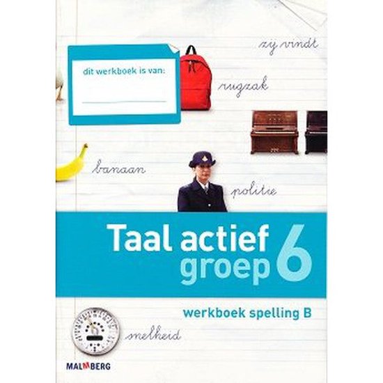 Taal Actief versie 4 Werkboek Spelling 6B (per stuk) | 8721101607807 | Boeken | bol