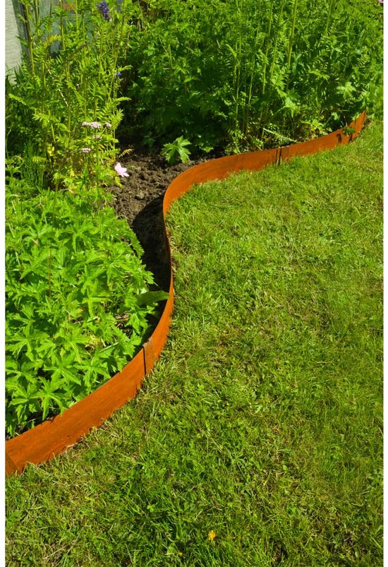 Nature-Borderrand-3-st-91,4x10,2-cm-cortenstaal | bol