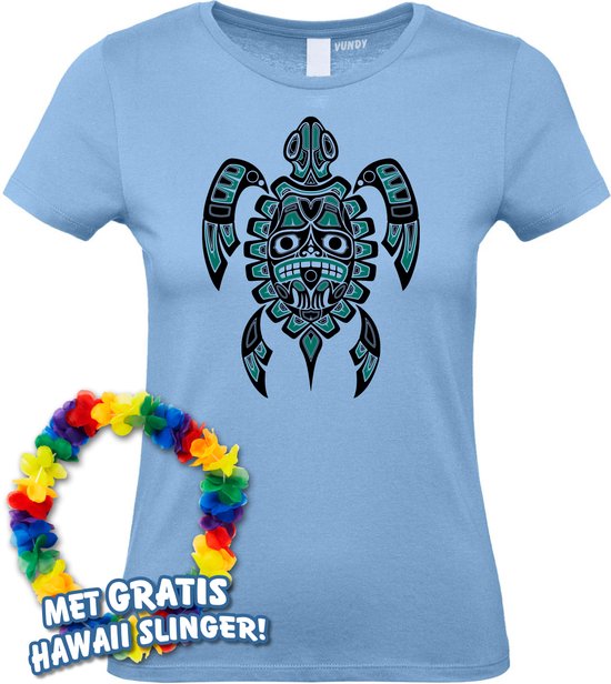 Dames t-shirt Nesian Trible Turtle | Toppers in Concert 2024 | Club ...