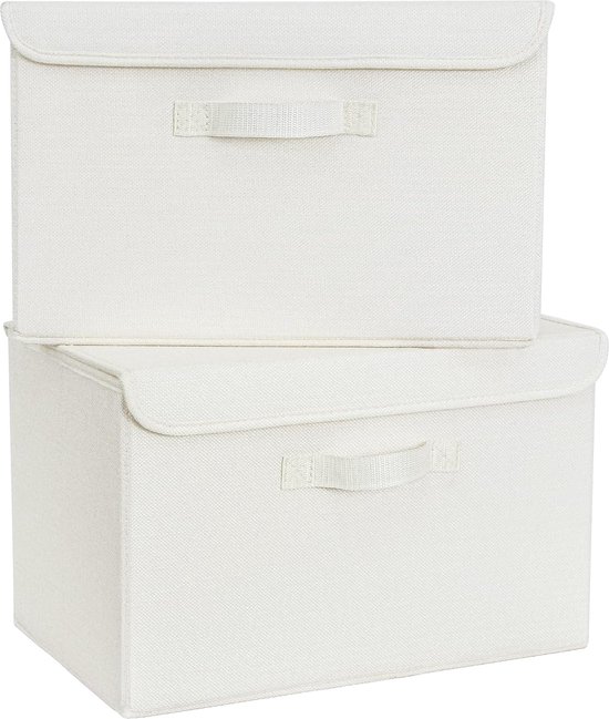 opbergdozen Opbergdozen voor kleding, 2 stuks opbergdozen met deksels ...