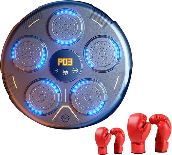 Bokszak - Elektrische Boksmachine - Boksbal - Boksmachine met Bluetooth ...