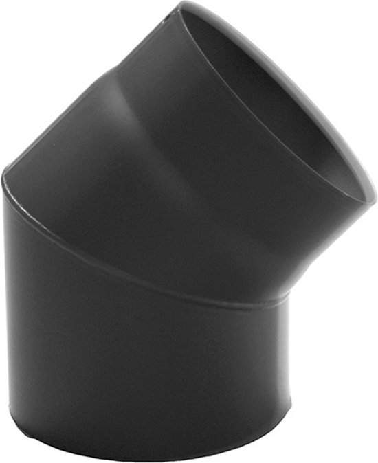 Nedco BV Zwart staal 2 mm 130 mm bocht 45° | bol