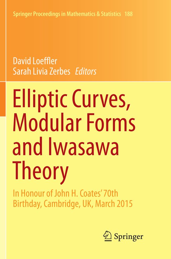 Springer Proceedings in Mathematics & Statistics188- Elliptic Curves ...