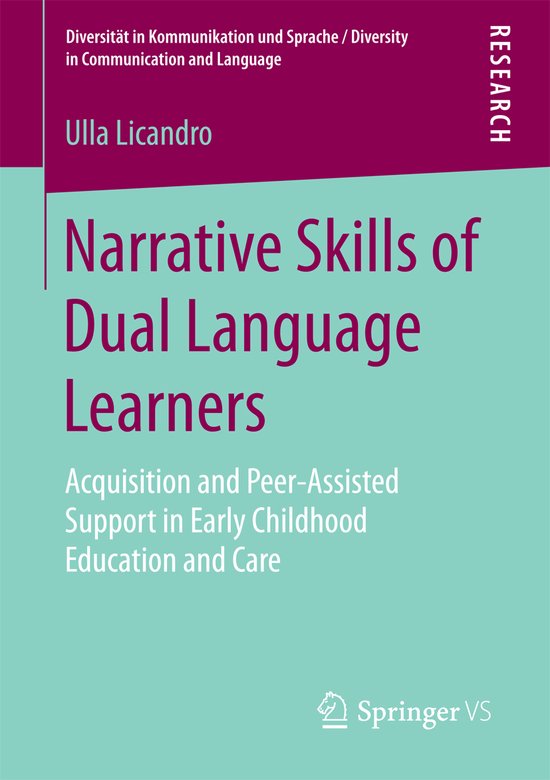 Narrative Skills of Dual Language Learners | 9783658146726 | Ulla Licandro | Boeken | bol