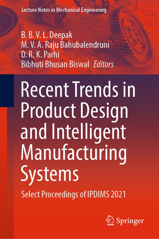 Lecture Notes in Mechanical Engineering- Recent Trends in Product ...