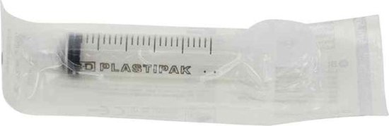 BD Plastipak luer-lock Injectiespuit 5ml (309649)- 5 x 125 stuks ...