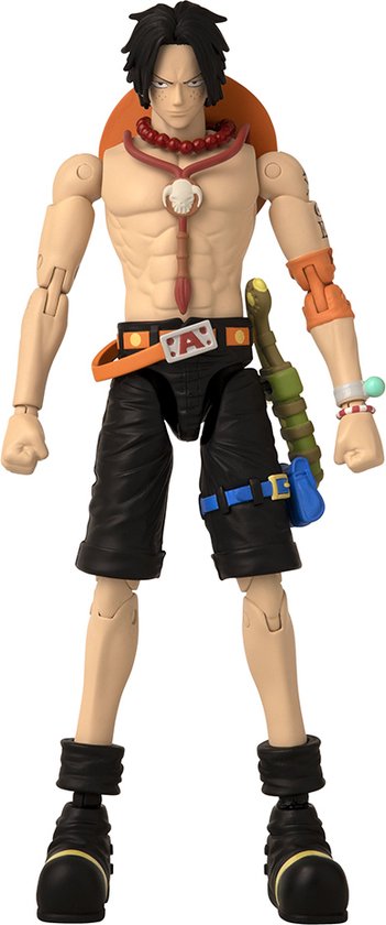 One Piece: Anime Heroes - Portgas D. Ace Action Figure | bol