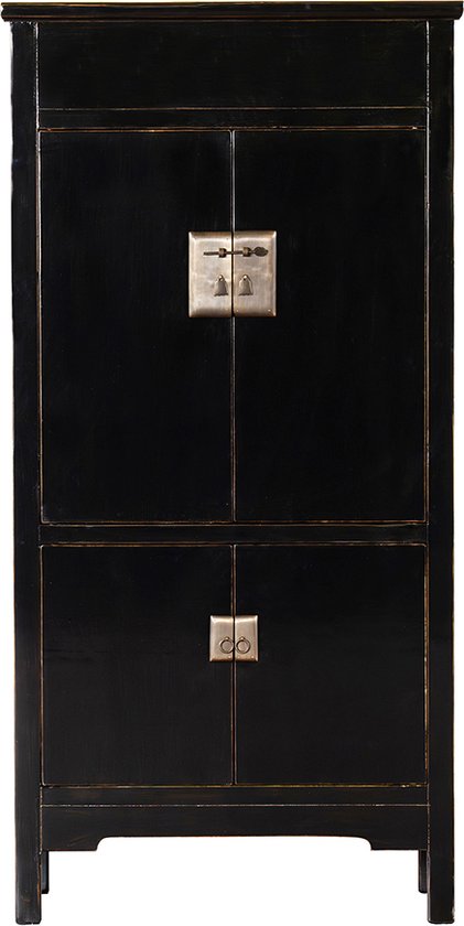 Colours of the Orient Chinese Bao Kast Zwart – Charming Black ...