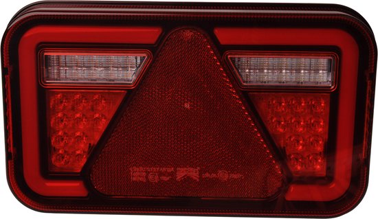 Aspock MultiLED 4 links 241x141x71 mm - volledig LED - 8 polige ...