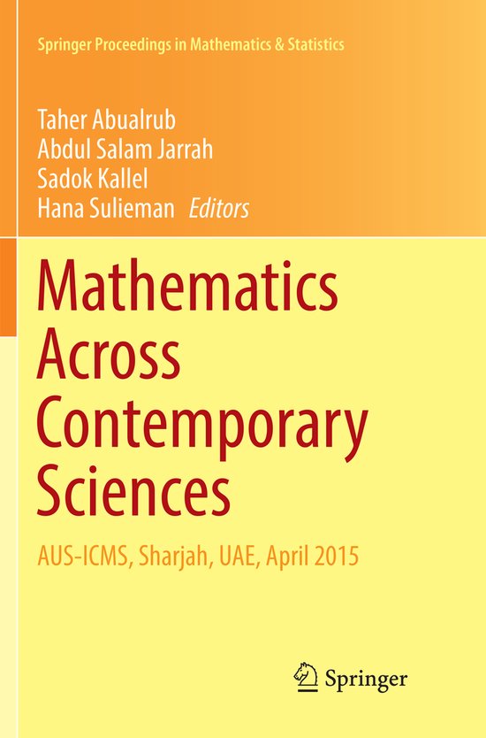 Springer Proceedings In Mathematics And Statistics Mathematics Across Contemporary Bol