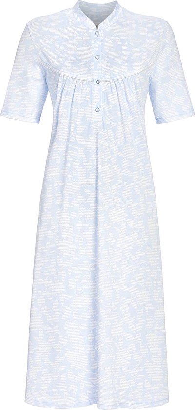 Ringella – Pastel Leaves – Nachtkleed – 4211036 – Blue - 42 | bol