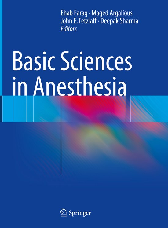 Basic Sciences in Anesthesia | 9783319620657 | Boeken | bol