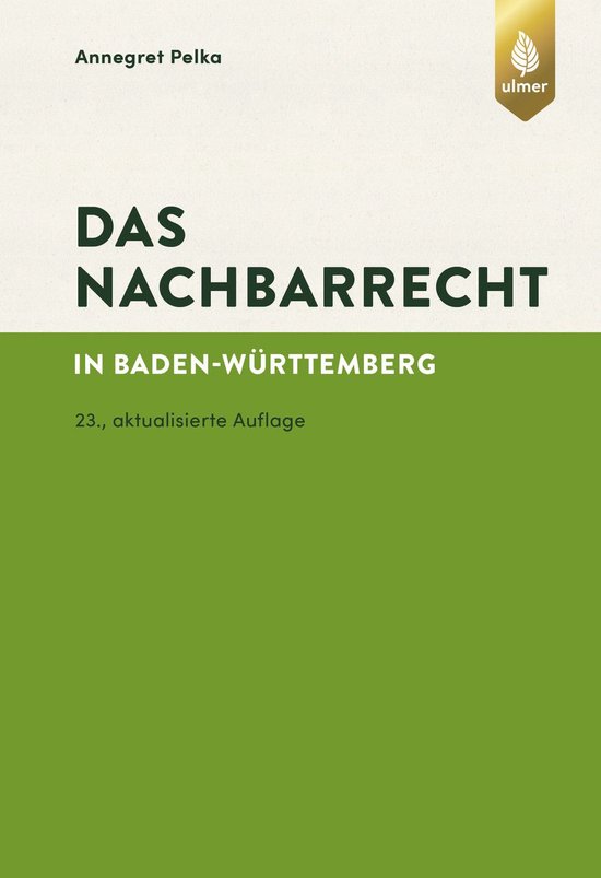 Das Nachbarrecht (ebook), Gerhard Pelka | 9783818621544 | Boeken | bol