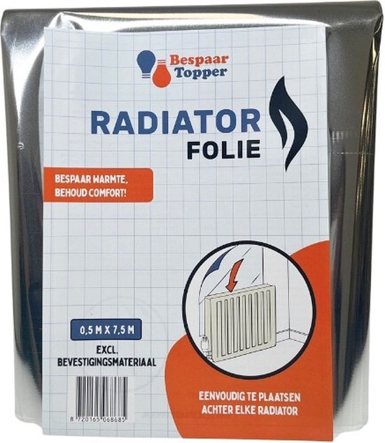 Radiatorfolie - 0,5 x 7,5m | bol