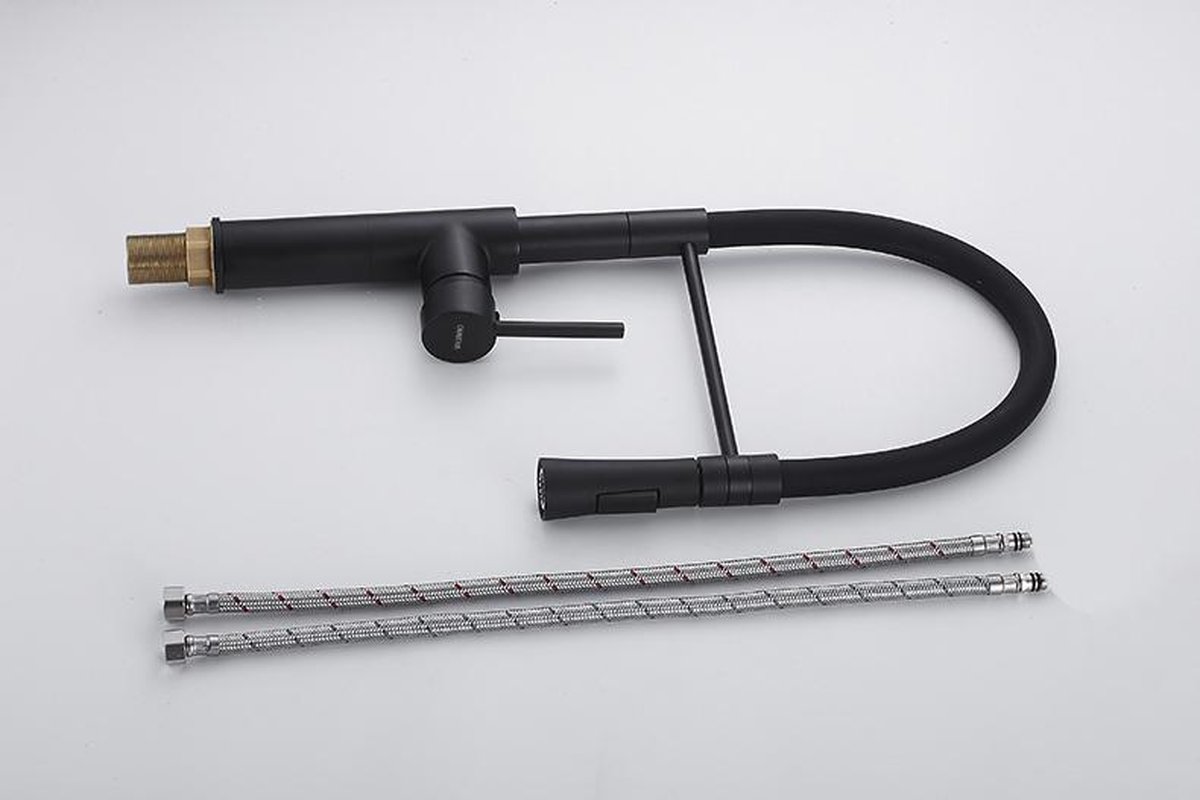 Keukenkraan ZWART OMNITAIR Hera zwart | bol.com