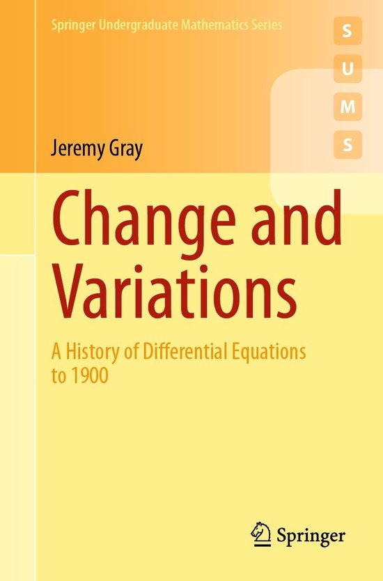 Springer Undergraduate Mathematics Series - Change and Variations ...