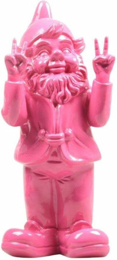 Tuinkabouter Peace Roze | bol