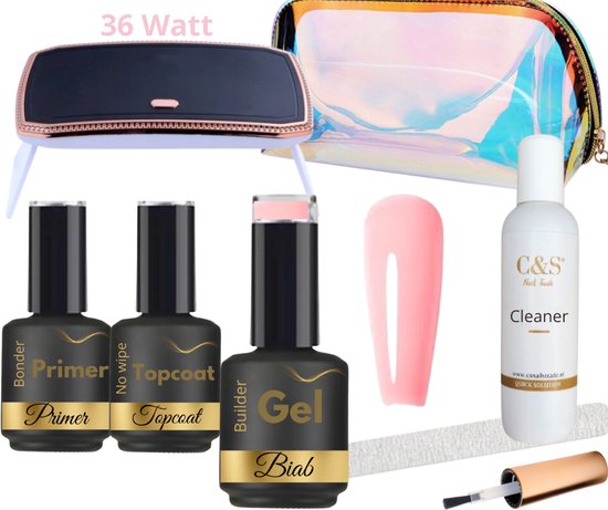 C&S Trade® BIAB – Builder in a Bottle – BIAB Nagel Builder Gel - BIAB 15 ML - BIAB set... | bol