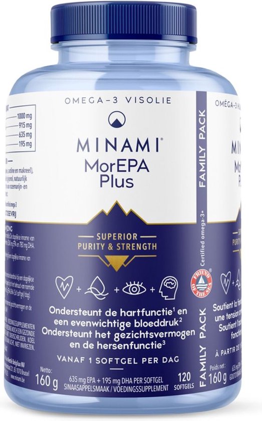 Minami Morepa Plus Caps 120 | bol