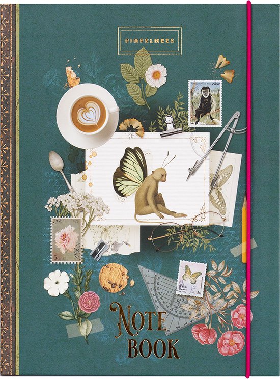Pimpelmees notebook A5 Wonderland - Fig Wingmonkey | bol