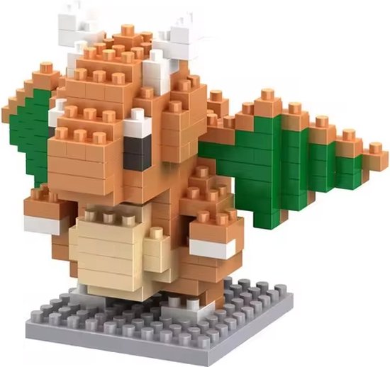 Micro Brick - Dragonite - 240Pcs - Pokémon - 8051A - Bouwen ...