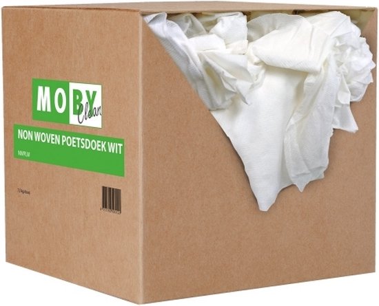 Moby Clean - POETSDOEK VISCOSE WIT | bol